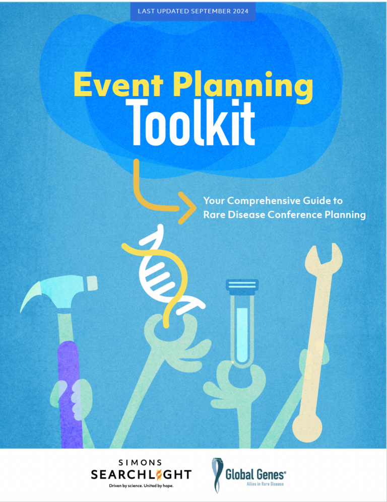 Simons Searchlight | Conference Planning Toolkit for Patient Advocacy ...